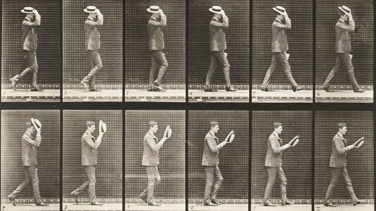 Man Taking Off His Boater (1887) | MUBI