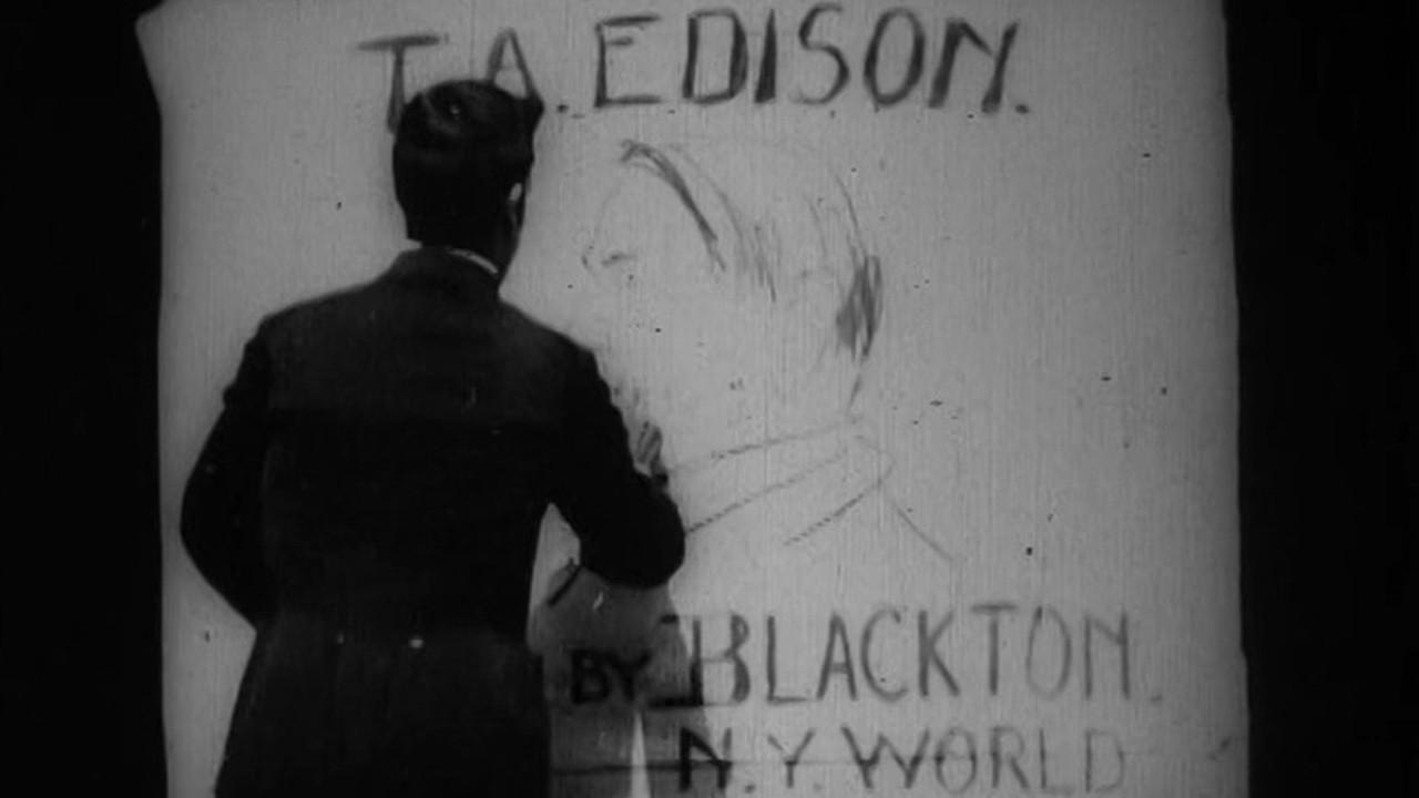 Edison Drawn by 'World' Artist (1896) | MUBI