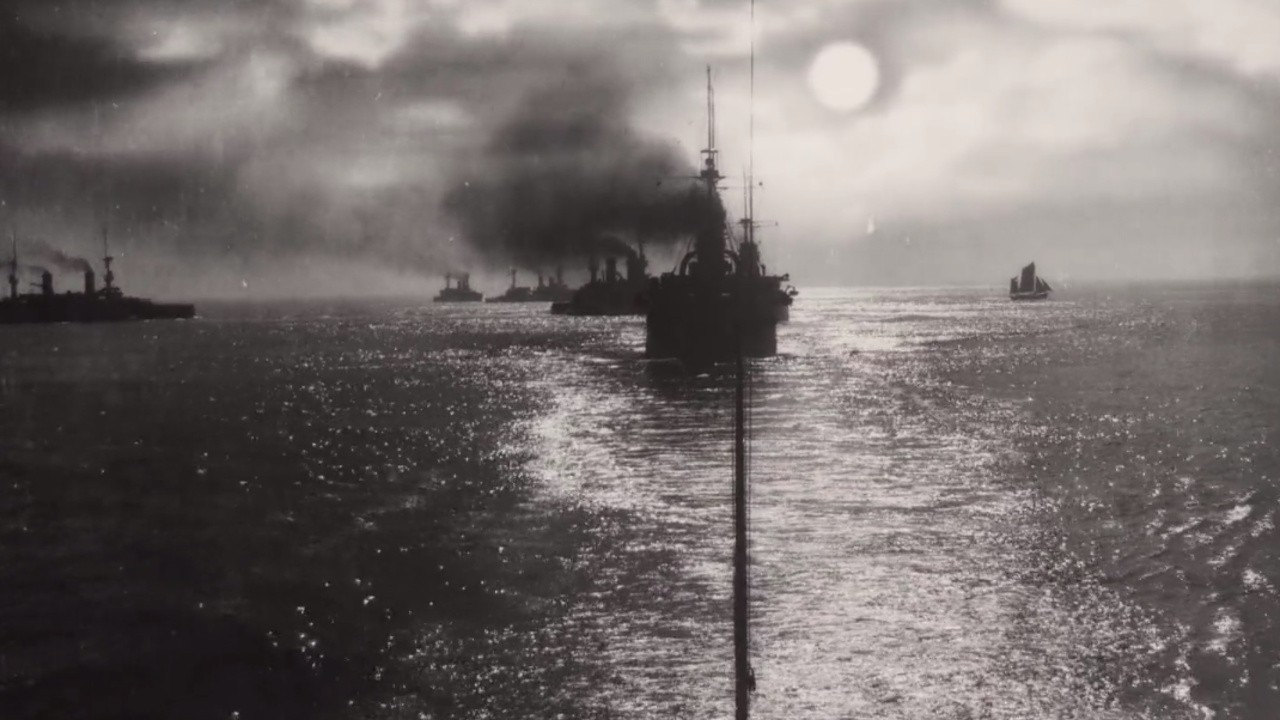 Warships at Sunset (1900) | MUBI