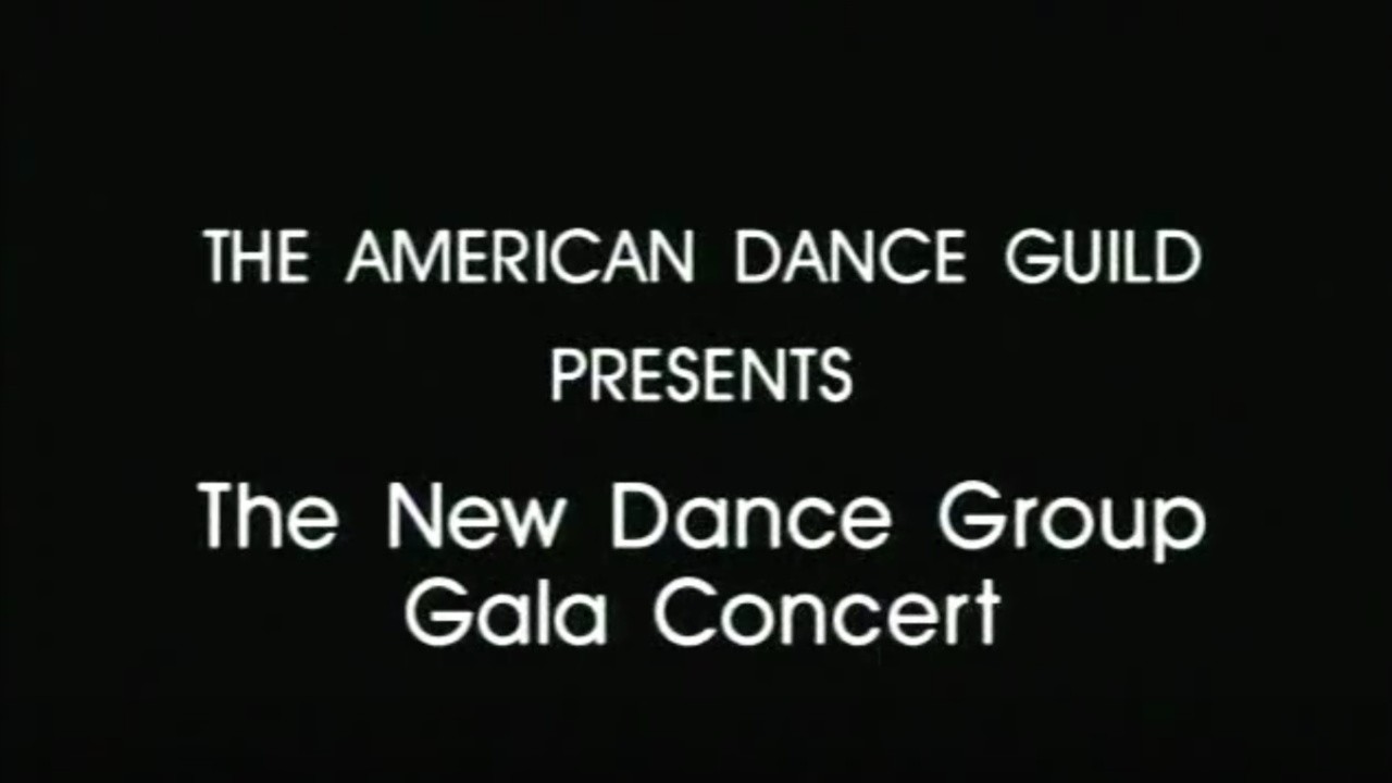 The New Dance Group Gala Historical Concert: Retrospectives 1930s ...