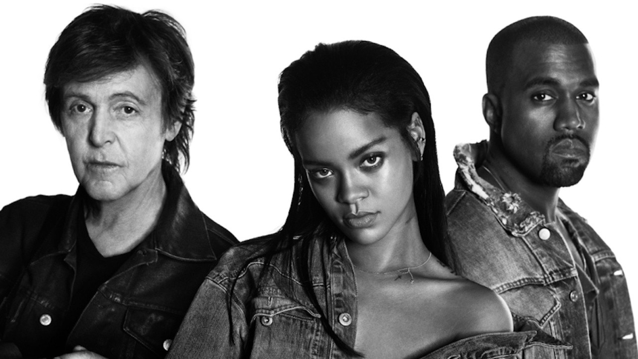 Rihanna Feat Kanye West Paul Mccartney Fourfiveseconds Mv 2015
